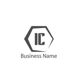 Initial Letter Ic Logo Template Vector Images (over 1,300)