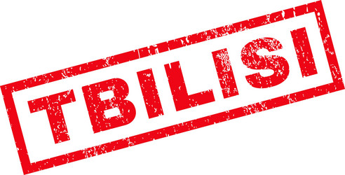 Tbilisi rubber stamp Royalty Free Vector Image