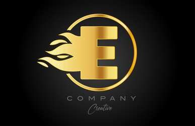 Gold Letter E Vector Images (over 5,300)