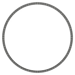 Ancient greek frame Royalty Free Vector Image - VectorStock