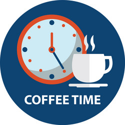 Break time icon Royalty Free Vector Image - VectorStock