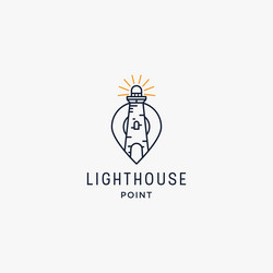 Point Lighthouse Vector Images (over 300)