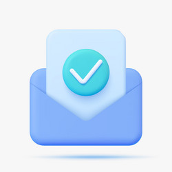 Message 3d Royalty Free Vector Image - VectorStock