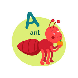Animal Alphabet Letter a Ant Abc Vector Images (over 120)