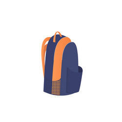 Travel backpack Royalty Free Vector Image - VectorStock