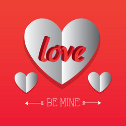 Romantic love design Royalty Free Vector Image