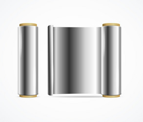 Steel roll icon Royalty Free Vector Image - VectorStock