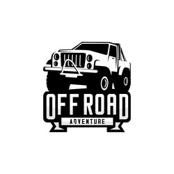Off road car Royalty Free Vector Image - VectorStock
