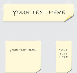 Paper design elements Royalty Free Vector Image