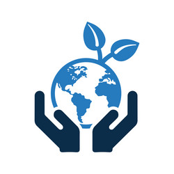 Hands lifting world Royalty Free Vector Image - VectorStock