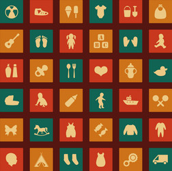 Baby development icon growth stages child Vector Image