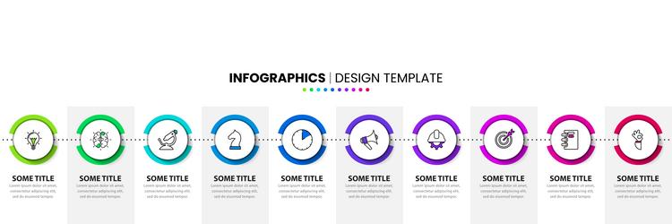 Infographic 10 Elements Vector Images (over 11,000)