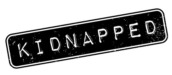 Kidnapped rubber stamp Royalty Free Vector Image