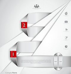 Colorful infographic clean template Royalty Free Vector