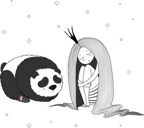 Panda Princess Background Vector Images (over 120)
