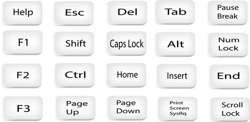 White Keyboard Mac Vector Images (over 140)