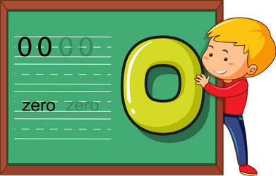 Number Zero Clip Art