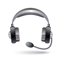 Headphones Royalty Free Vector Image - VectorStock