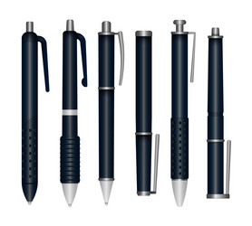 Realistic writing pen Royalty Free Vector Image