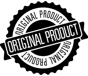 Original label Royalty Free Vector Image - VectorStock
