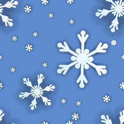 Seamless winter background Royalty Free Vector Image