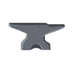 Blacksmith anvil symbol of work in forge Vector Image