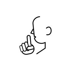 Shh Quiet Vector Images (over 320)