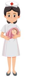 Baby Nurse Cartoon Vector Images (over 2,100)