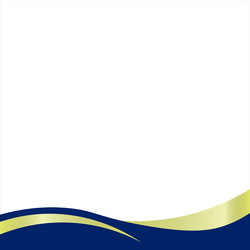 Blue and gold business corner Royalty Free Vector Image