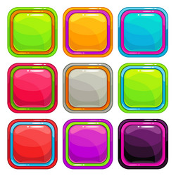 App buttons Royalty Free Vector Image - VectorStock