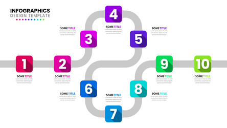 Infographic 10 Elements Vector Images (over 11,000)