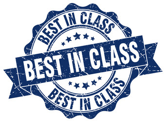 Best in class stamp sign seal Royalty Free Vector Image