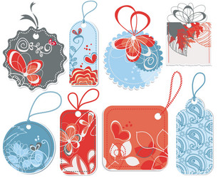 Love price tags set Royalty Free Vector Image - VectorStock