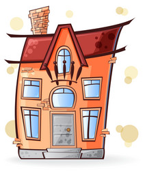Cartoon home Royalty Free Vector Image - VectorStock