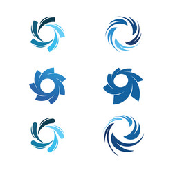 Vortex icon logo Royalty Free Vector Image - VectorStock