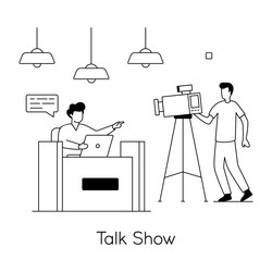 Talk Show Vector Images (over 9,600)