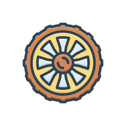 Alloy Wheel Silhouette Vector Images (over 960)