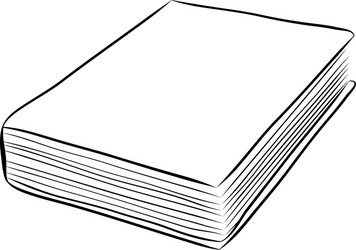 Open book hand draw Royalty Free Vector Image - VectorStock