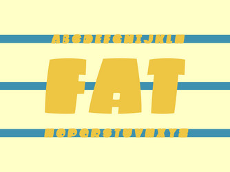 Fat Letters Vector Images (over 3,500)