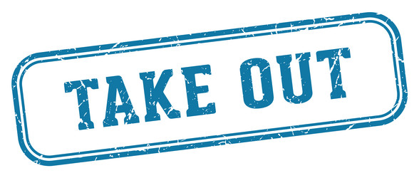 Take out stamp take out rectangular stamp on Vector Image