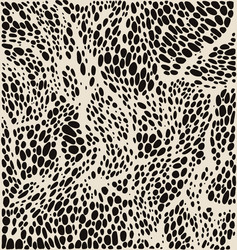 Black and white random abstract pattern dotted Vector Image