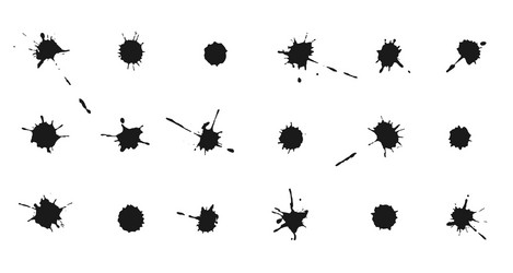 Ink Splotch Vector Images (over 5,300)