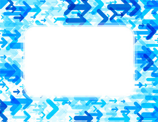 Colorful rectangular abstract background on white Vector Image