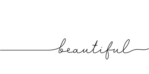 The Word Beautiful Images