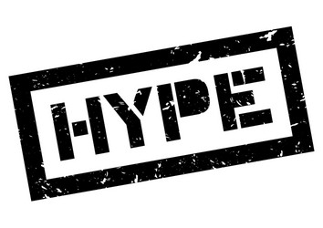 Hype stamp on white Royalty Free Vector Image - VectorStock