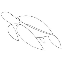 One Line Turtle Vector Images (over 200)