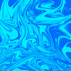 Marble texture dynamic liquid splash in blue Vector Image