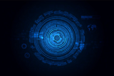 Futuristic sci fi technology pattern concept Vector Image