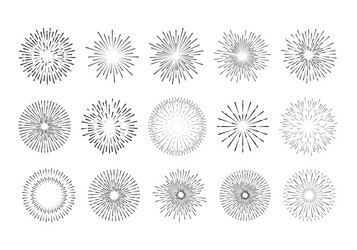 Light Burst Vector Images (over 66,000)