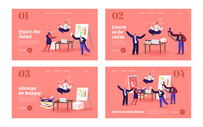 Calm Cartoon Character Office Worker Vector Images (over 590)